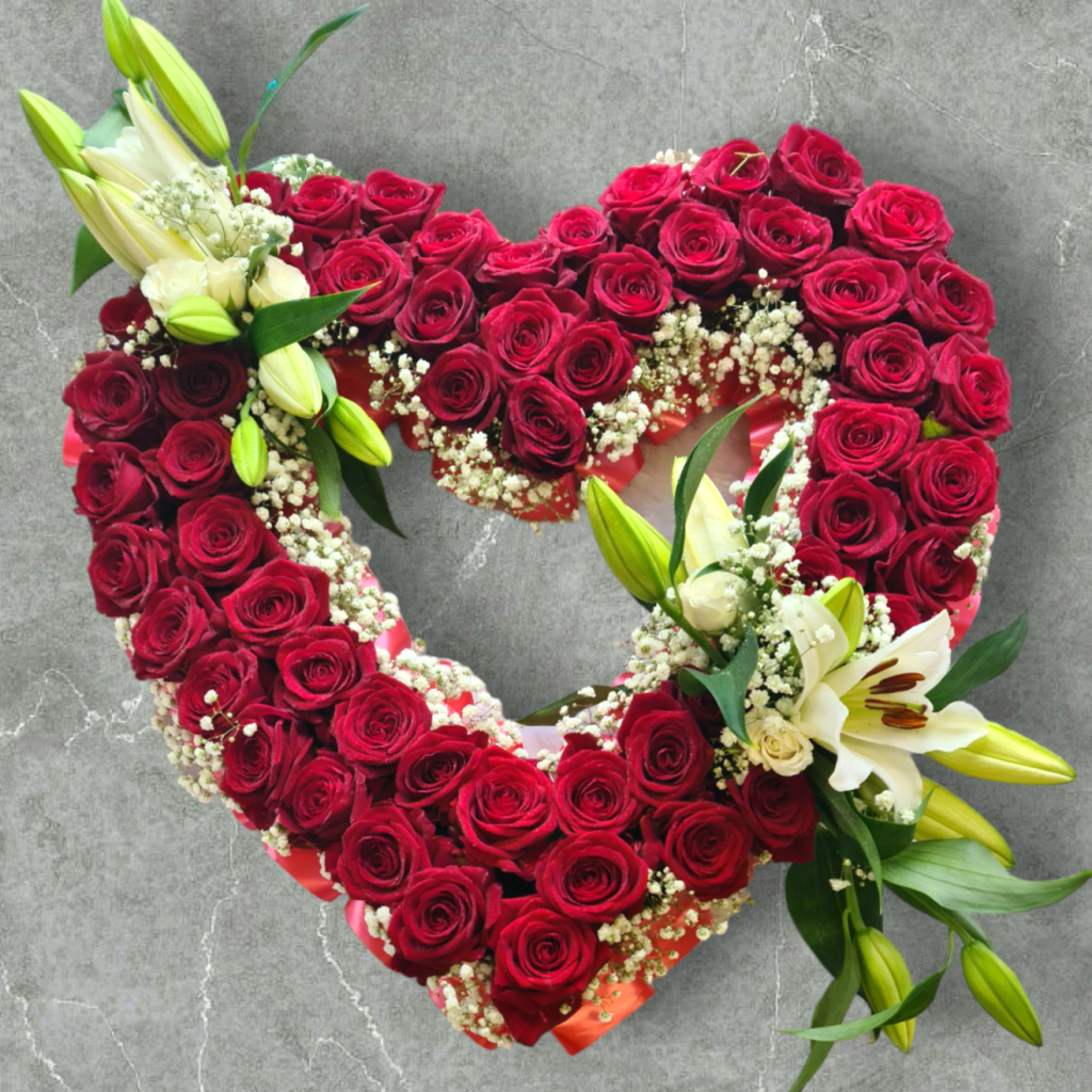 Rose Open Hearts - Artisan Flowers | Flowers In Hull